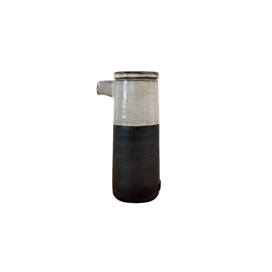 Ceramic Pitcher | Black & White – The Mood Collectives