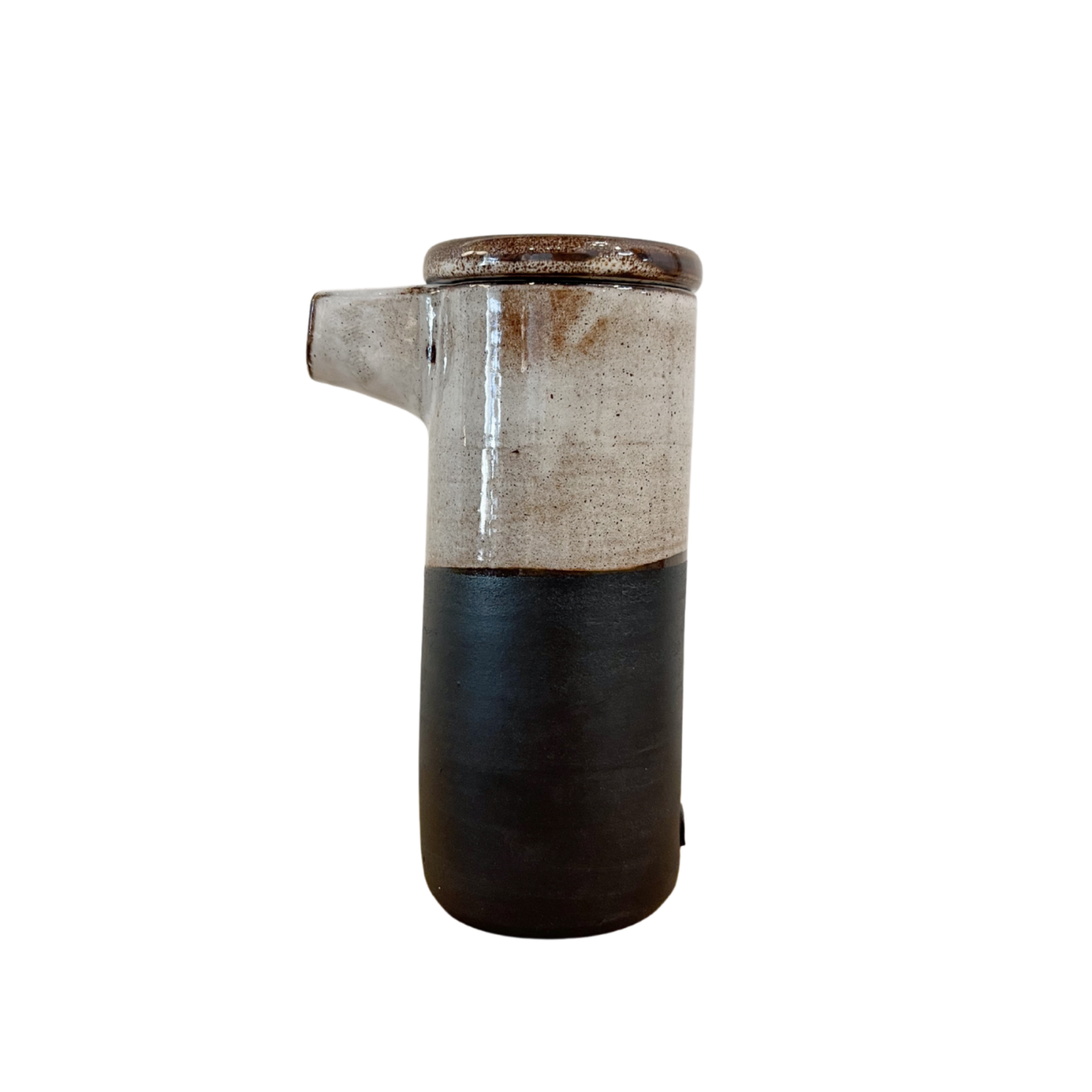 Ceramic Pitcher | Black & White – The Mood Collectives